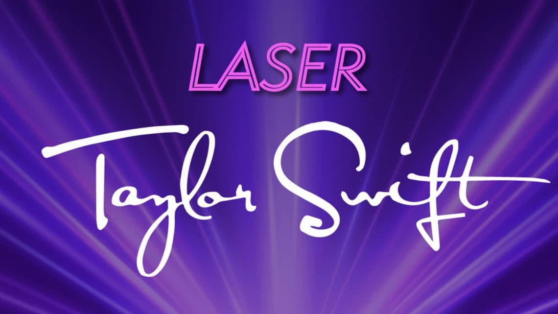 Laser Taylor Swift (updated version!) - Main Gate Square - University Blvd